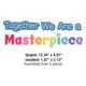 Together We Are a Masterpiece Bulletin Board Set
