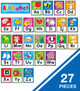 Grade PK-2 Quick Stick Alphabet Bulletin Board Set