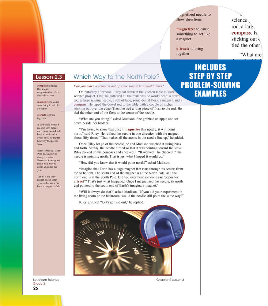 Grade 3 Spectrum Science Workbook Paperback