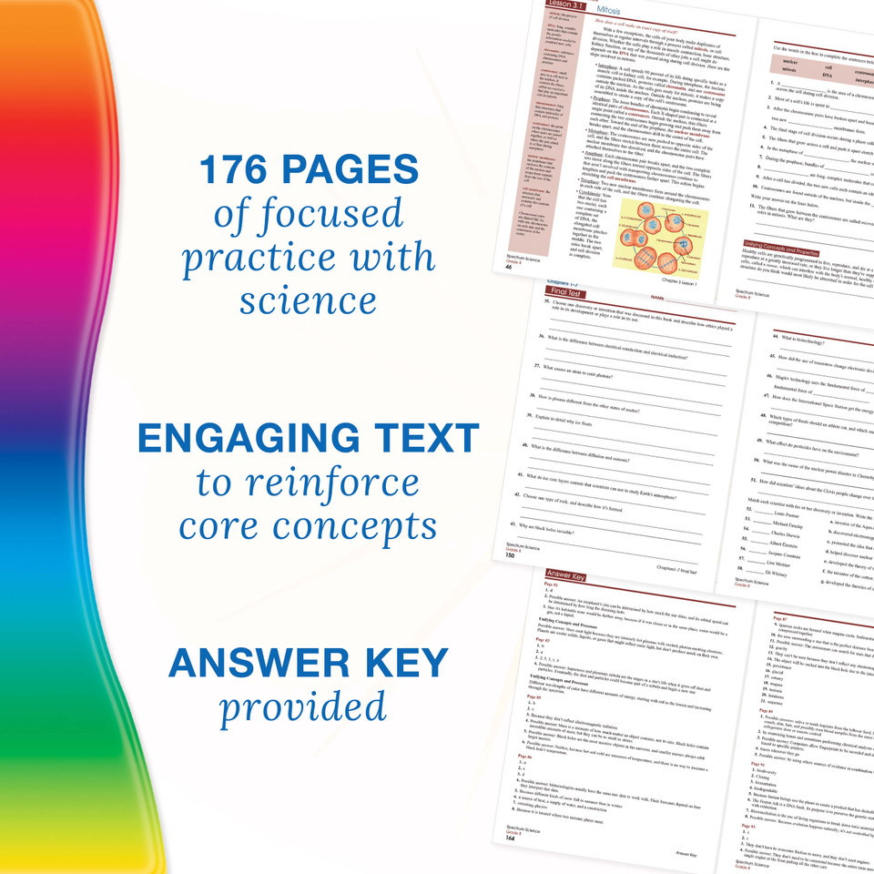 Grade 8 Spectrum Science Workbook eBook