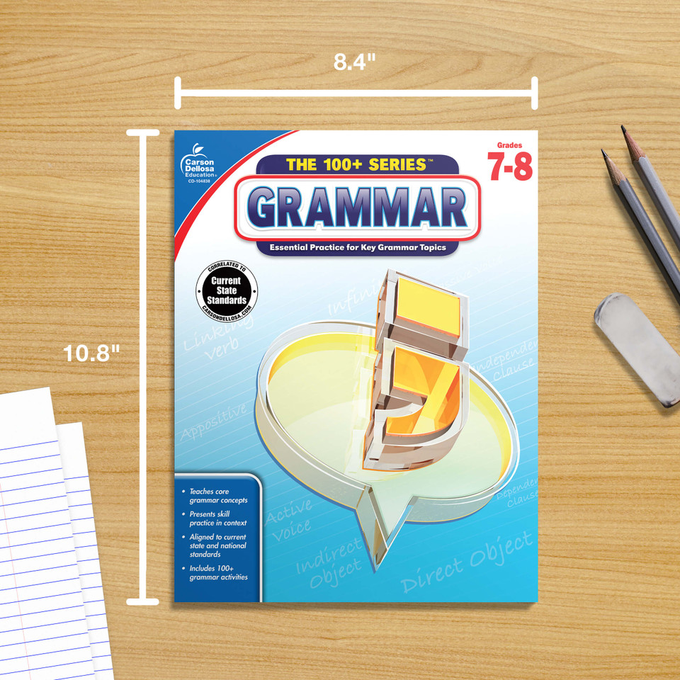 Grade 7-8 Grammar Workbook eBook