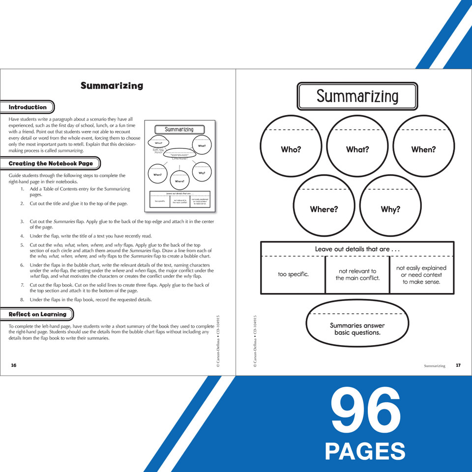 Grade 8 Interactive Notebooks: Language Arts Resource Book eBook