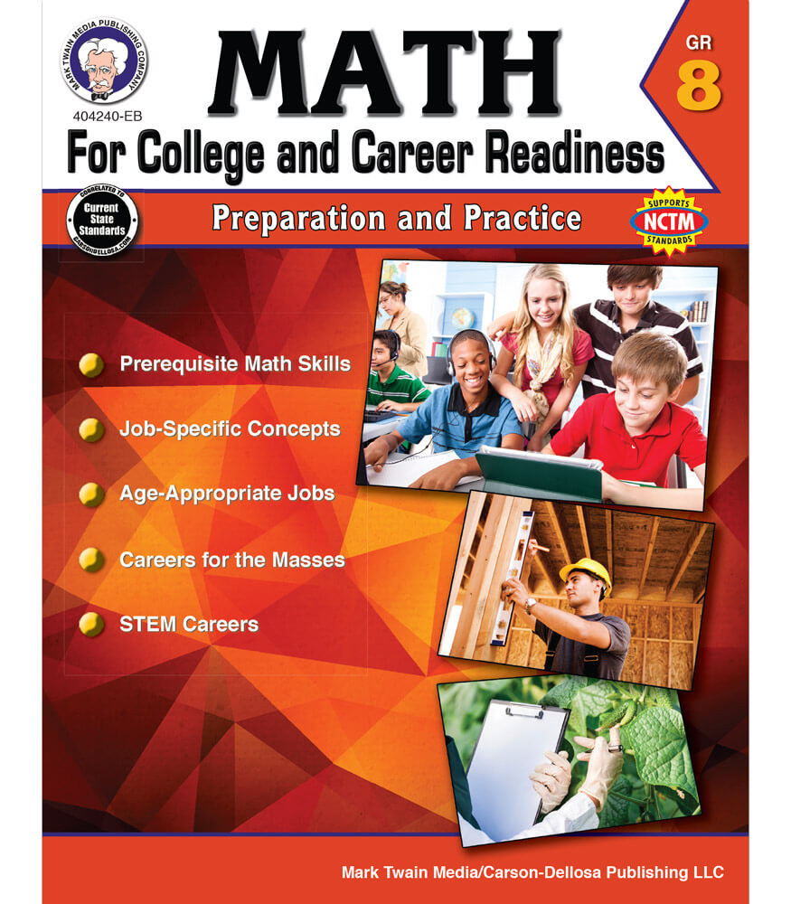 Math for College and Career Readiness Resource Book Grade 8 eBook
