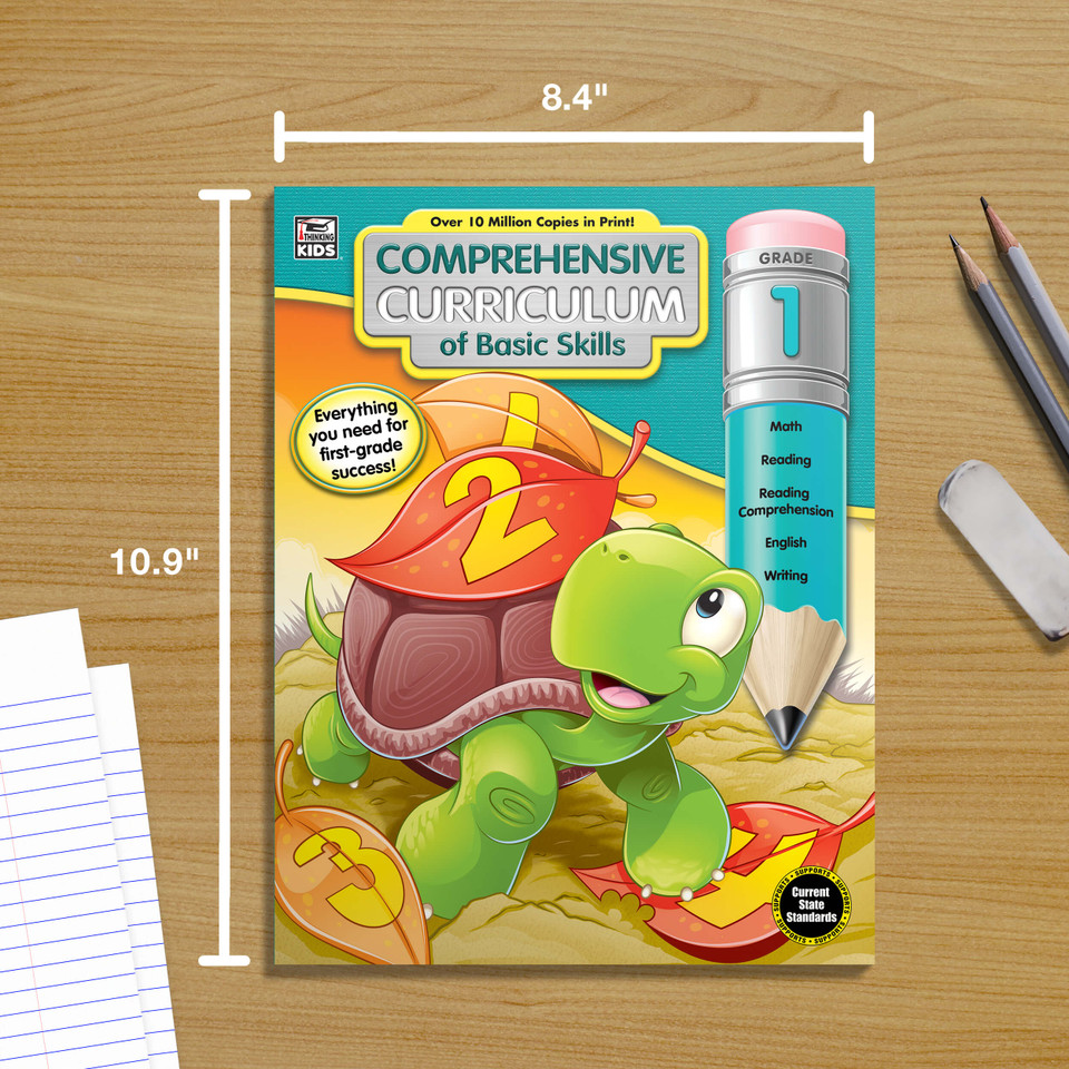 Grade 1 Comprehensive Curriculum of Basic Skills Workbook eBook
