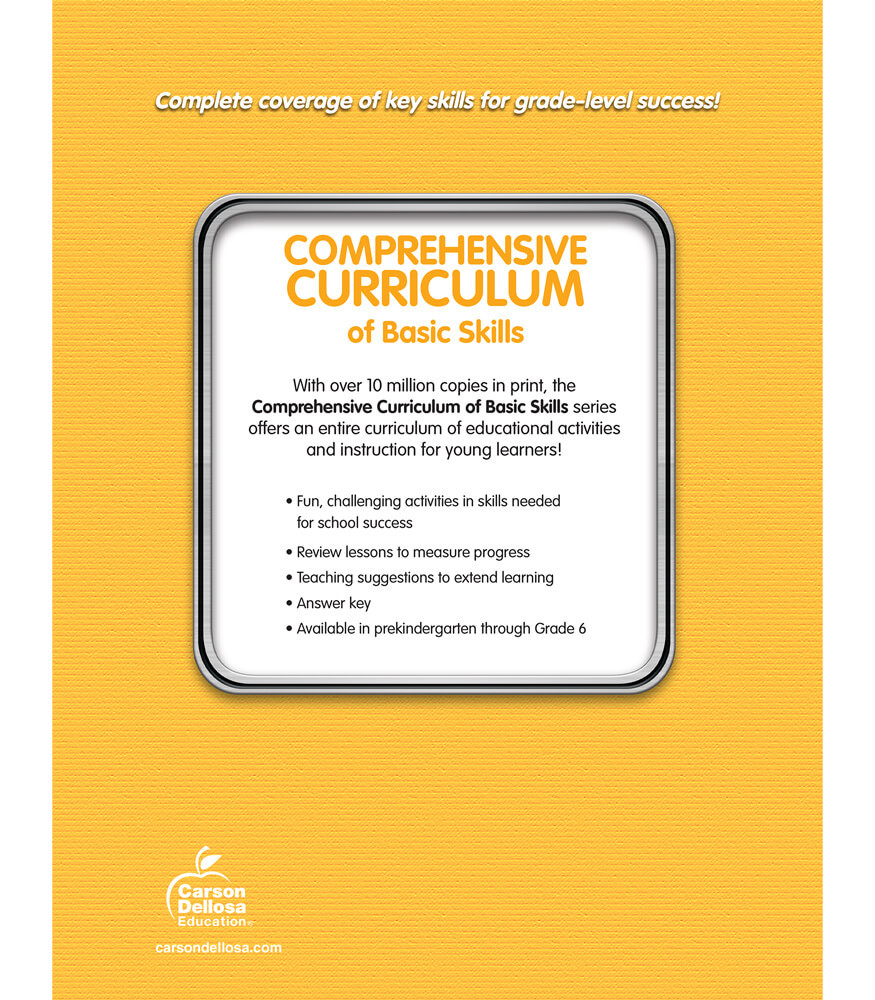 Grade 2 Comprehensive Curriculum of Basic Skills Workbook Paperback