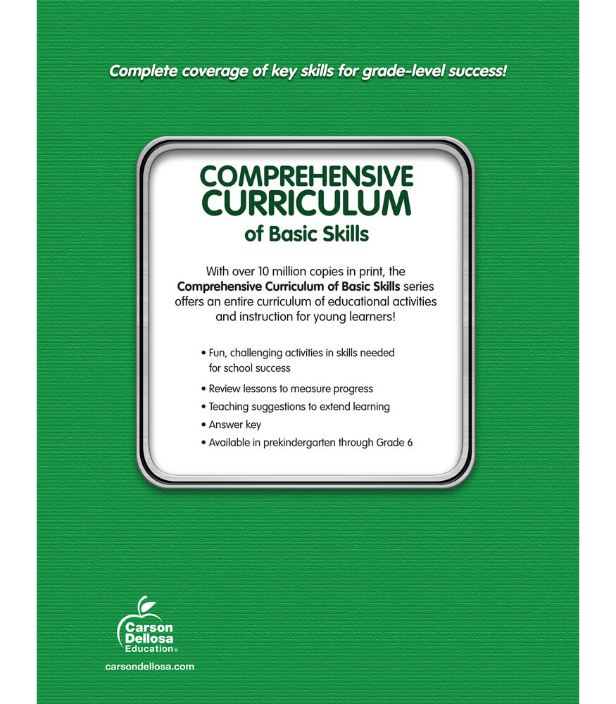 Grade 3 Comprehensive Curriculum of Basic Skills Workbook Paperback