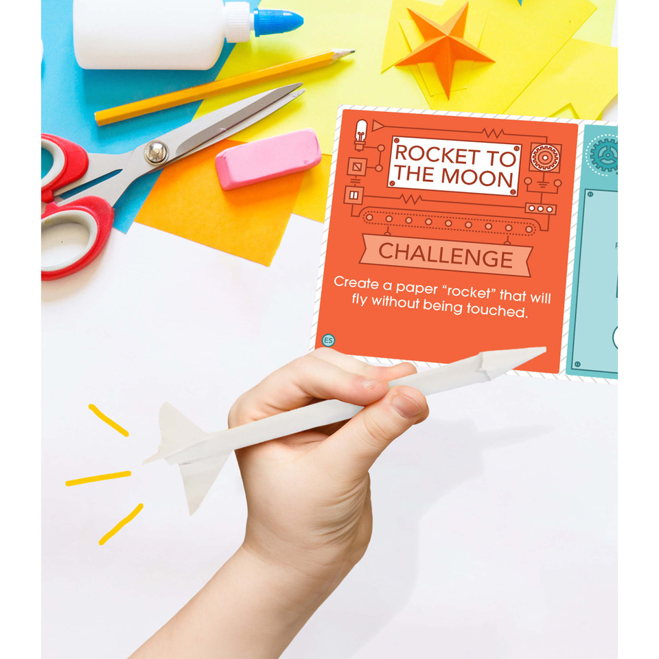 Grade 2-5 STEM Challenges Science Learning Cards