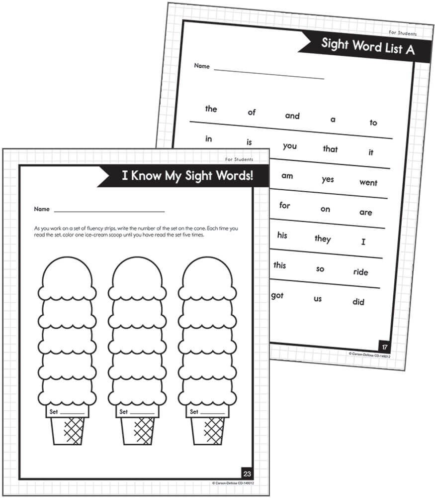 Grade K-1 Train Your Brain: Fluency Level 1 Language Arts Classroom Kit
