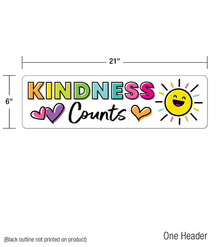 Kindness Counts Mini Bulletin Board Set