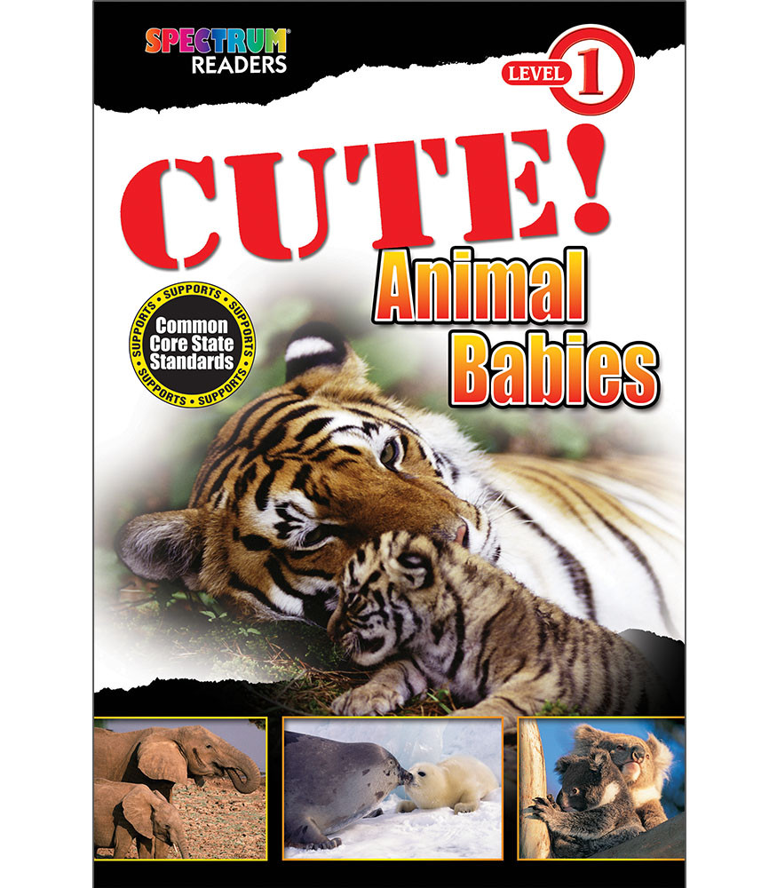 CUTE! Animal Babies Reader Free eBook | Carson Dellosa