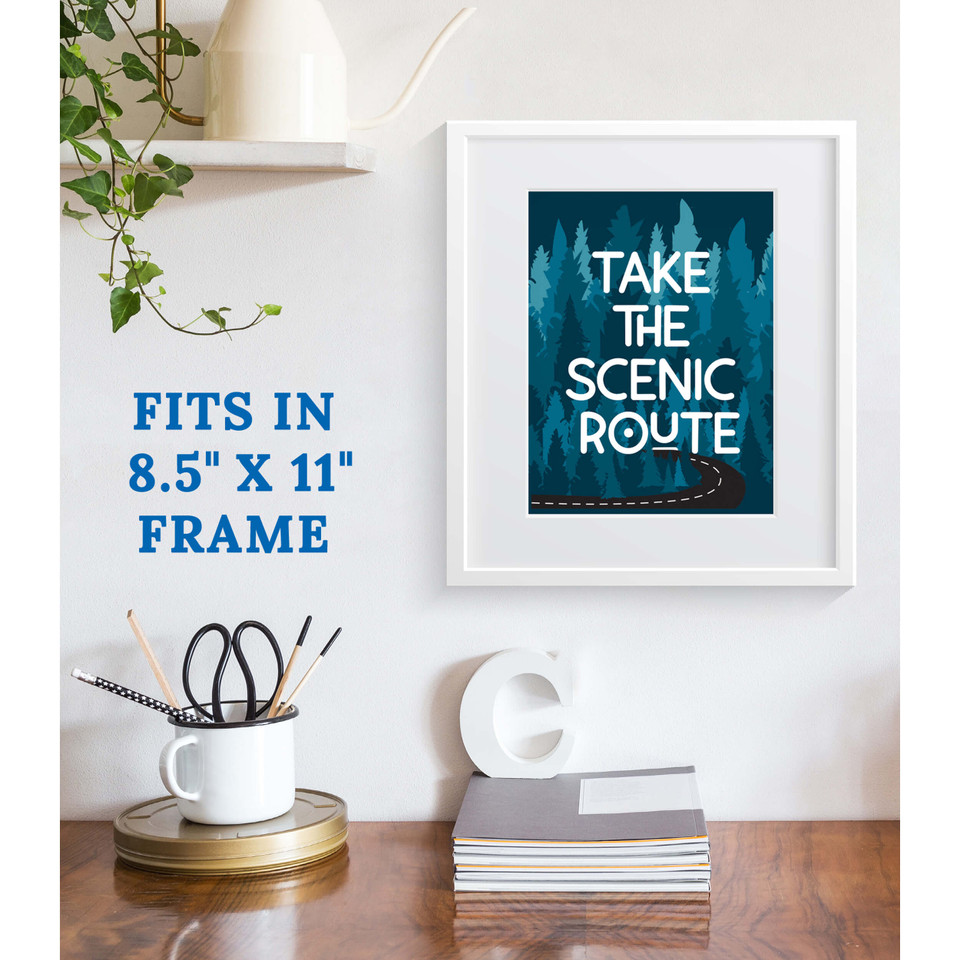 Mini Posters: Let's Explore Poster Set