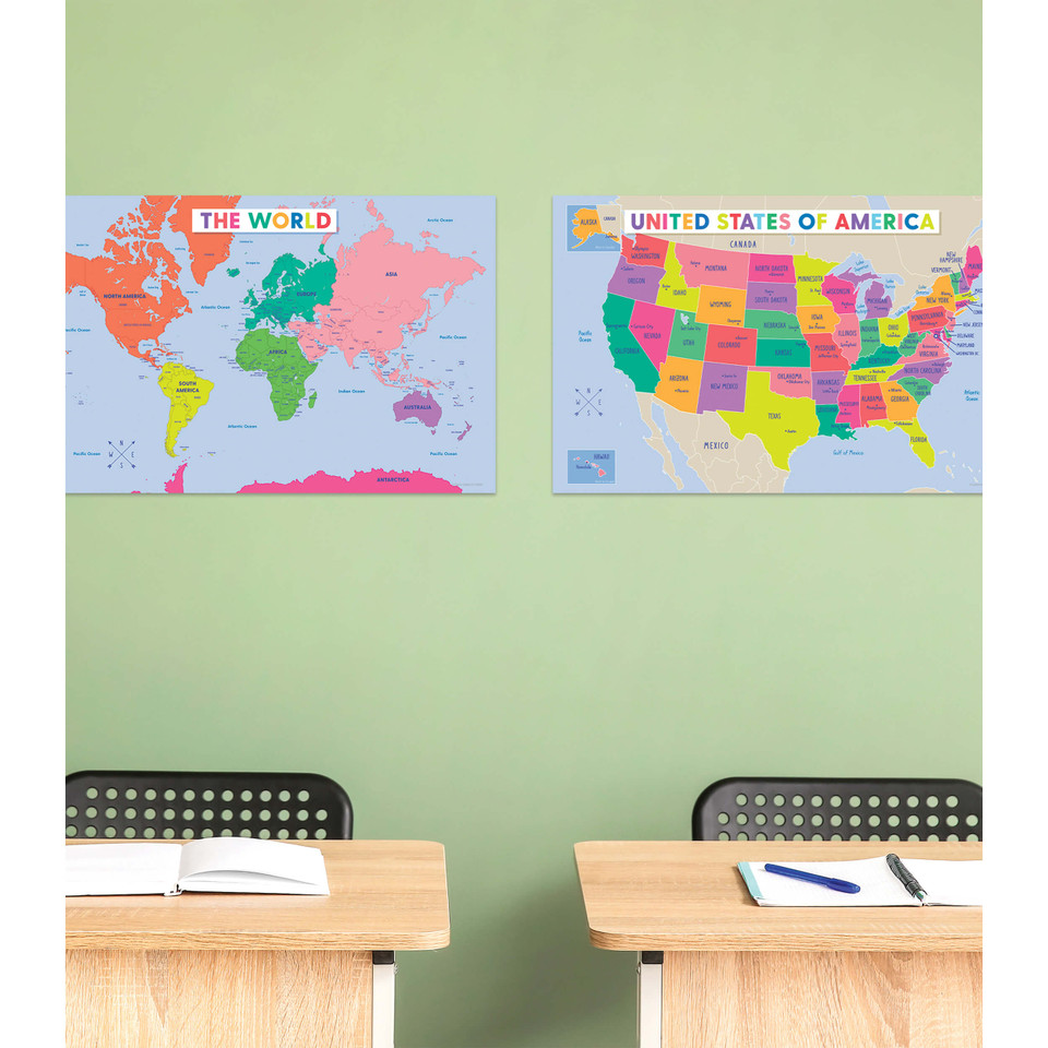 Grade 3-6 Educational Poster Set