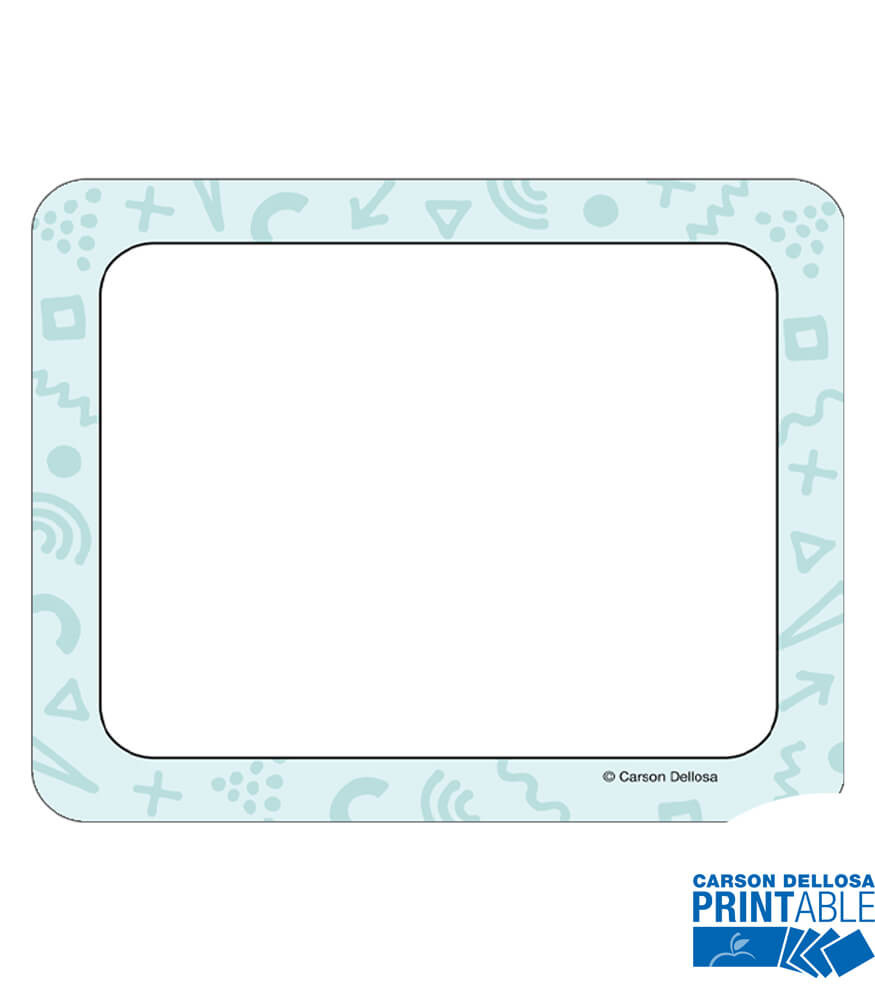 Happy Place Editable Printable Name Tags & Labels