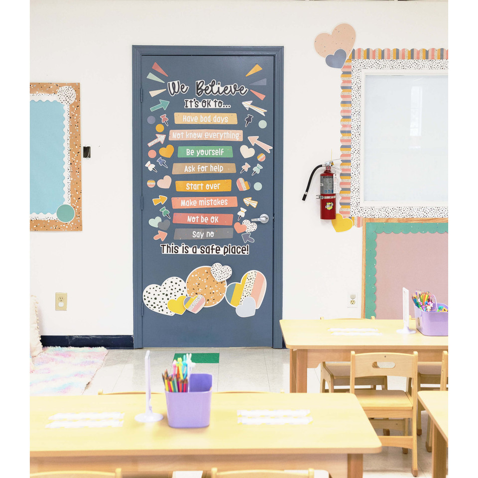 We Belong Motivational Bulletin Board Set