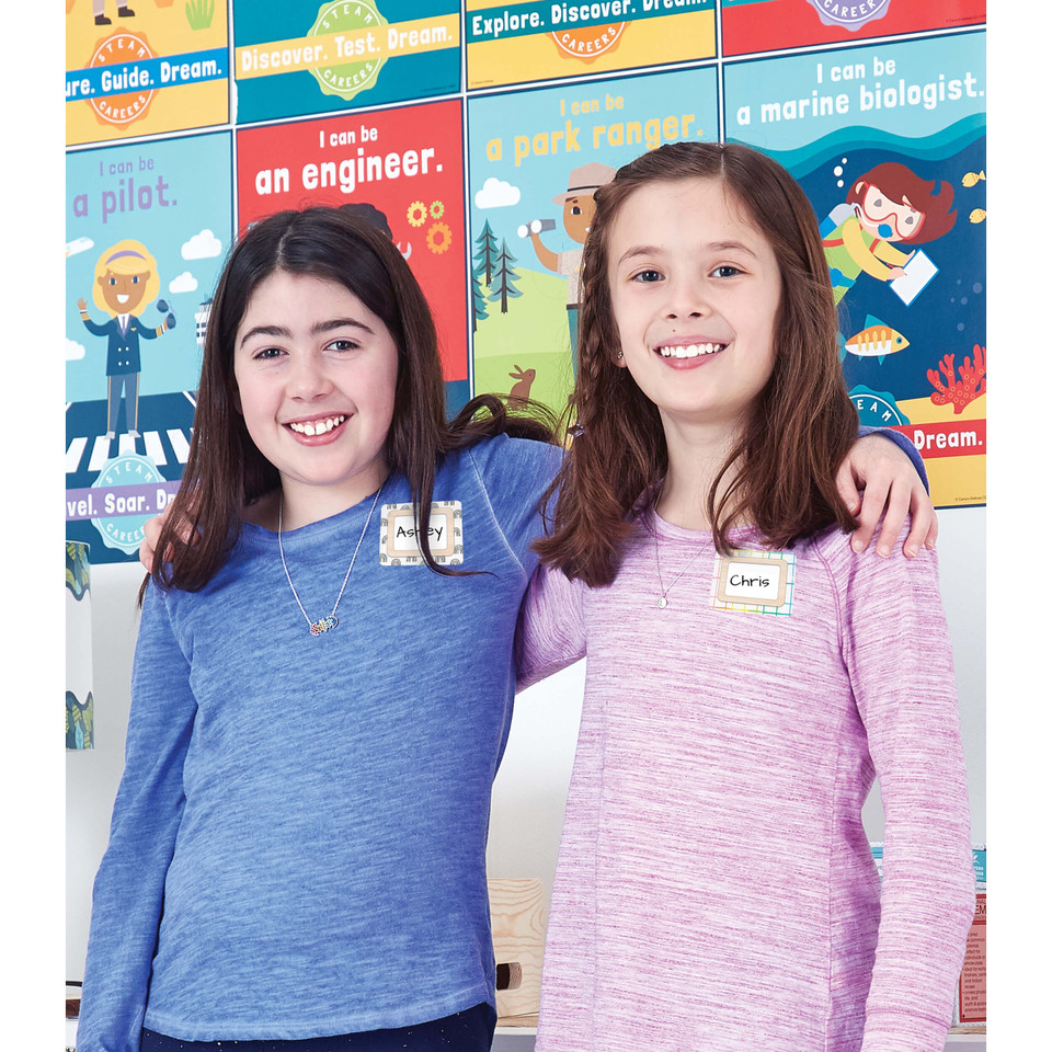 Creatively Inspired Name Tags