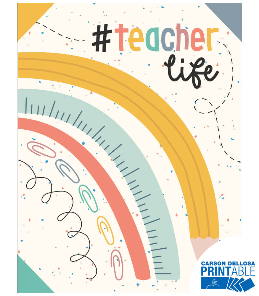 We Belong Chart and Printable Poster Set