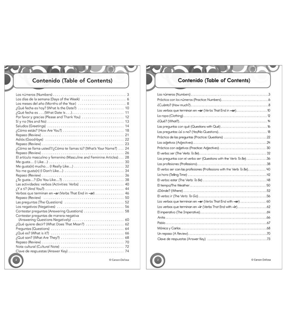 Skill Builders Spanish Grades 6-8 Workbook Bundle