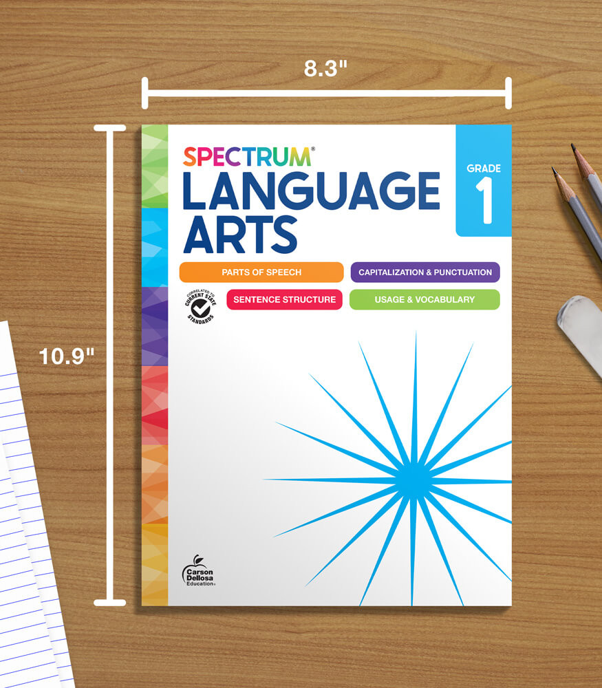 Grade 1 New Spectrum Language Arts Workbook eBook PDF