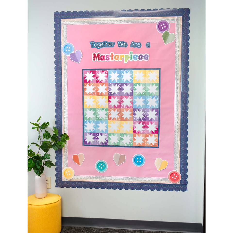 Together We Are a Masterpiece Bulletin Board Set
