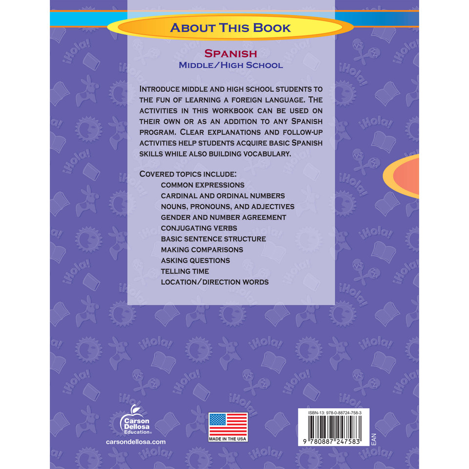 Grade 6-12 Skills for Success Spanish Resource Book eBook (PDF)