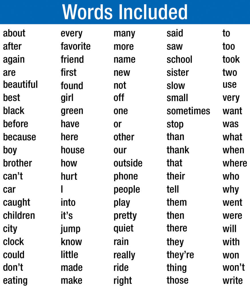 Grade 2 Quick Stick Word Wall Bulletin Board Set