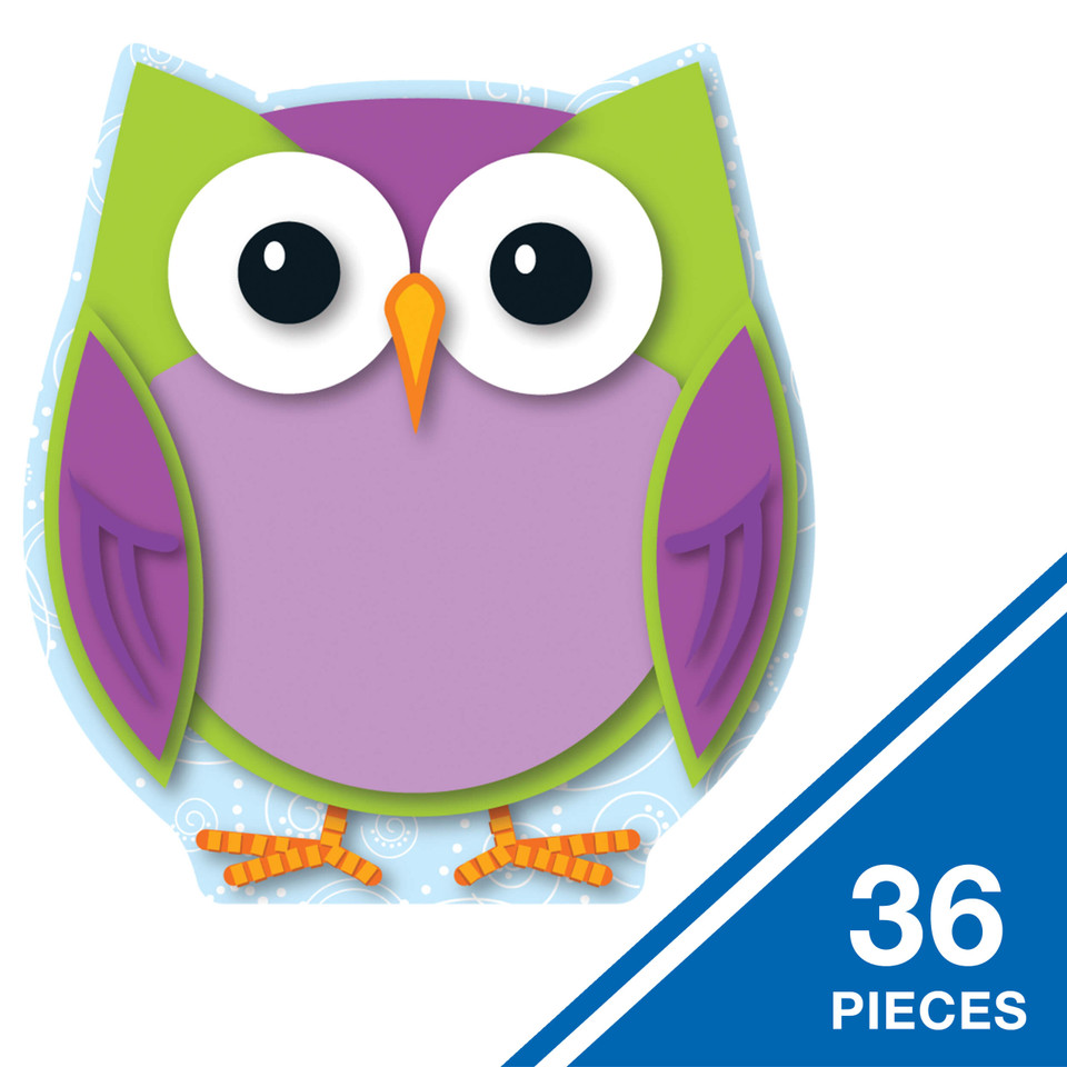 Colorful Owl Mini Cutouts