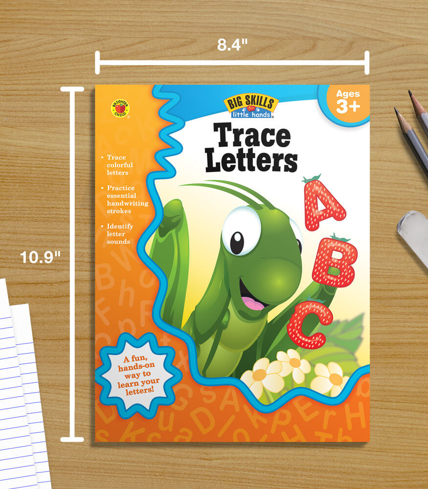 Grade PK-K Big Skills: Trace Letters Workbook eBook