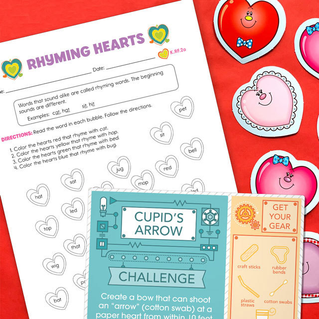 Free Valentine's Day Printables | Carson Dellosa