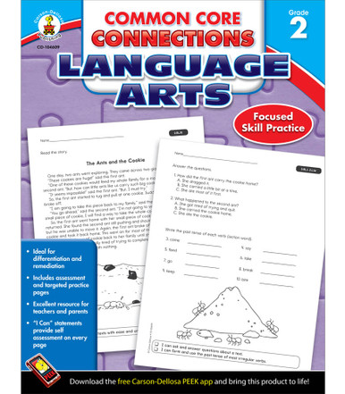 Common Core Connections Language Arts Workbook Grade 2 eBook