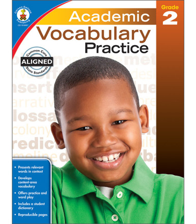 Academic Vocabulary Practice Workbook Grade 2 eBook