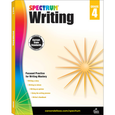 Grade 4 Spectrum Writing Workbook eBook (PDF)