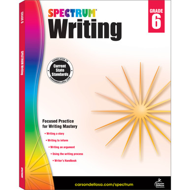 Grade 6 Spectrum Writing Workbook eBook (PDF)