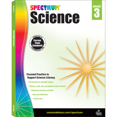 Grade 3 Spectrum Science Workbook eBook