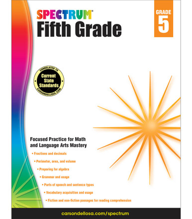 Spectrum Fifth Grade Workbook Grade 5 eBook