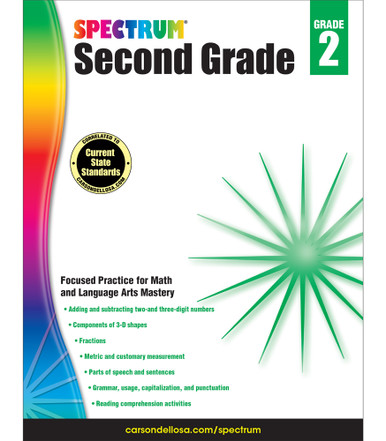 Spectrum Second Grade Workbook Grade 2 eBook