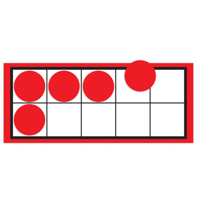 Grade K-2 Ten Frames and Counters Math Manipulative