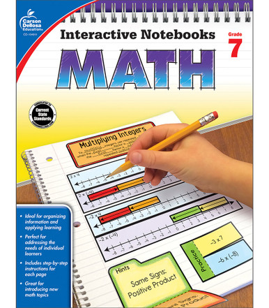 Grade 7 Interactive Notebooks: Math Resource Book eBook (PDF)