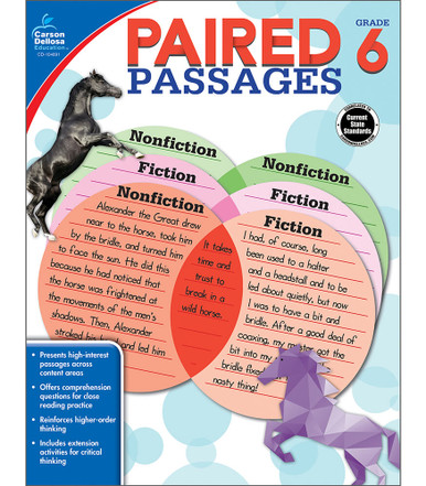 Paired Passages Workbook Grade 6 eBook