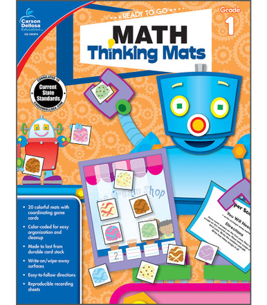 Math Thinking Mats Resource Book Grade 1 eBook