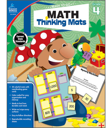 Math Thinking Mats Resource Book Grade 4 eBook