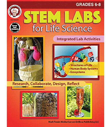 Grade 6-8 STEM Labs for Life Science Resource Book Paperback