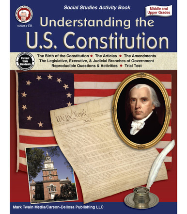 Grade 5-12 Understanding the U.S. Constitution Workbook Paperback