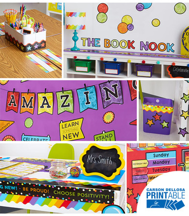 Celebrate Learning Printable Classroom Collection