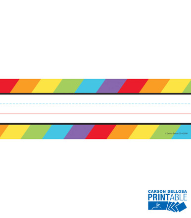 Celebrate Learning Printable Name Plates