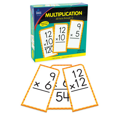Grade 2-5 Multiplication All Facts through 12 Flash Cards Multiplication