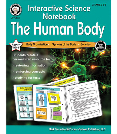 Grade 5-8 Interactive Science Notebook: The Human Body Resource Book ...