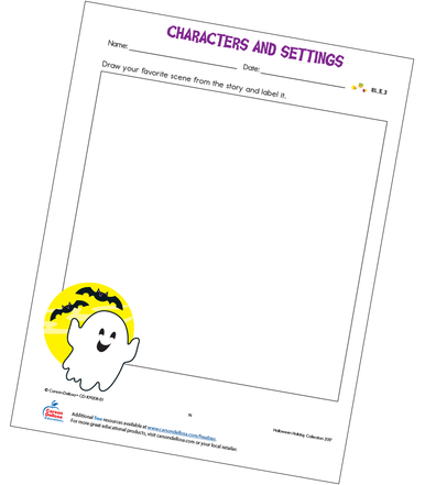 Characters and Settings Free Printable | Carson Dellosa