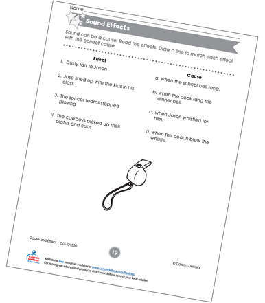 Sound Effects Free Printable | Carson Dellosa