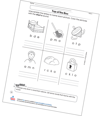 Top of the Box Free Printable | Carson Dellosa