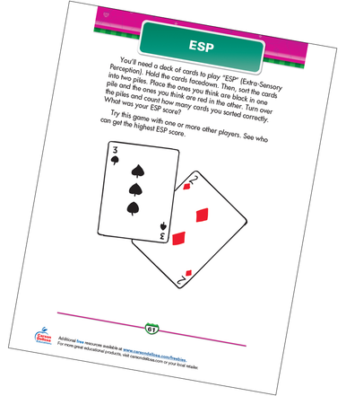 ESP Free Printable | Carson Dellosa